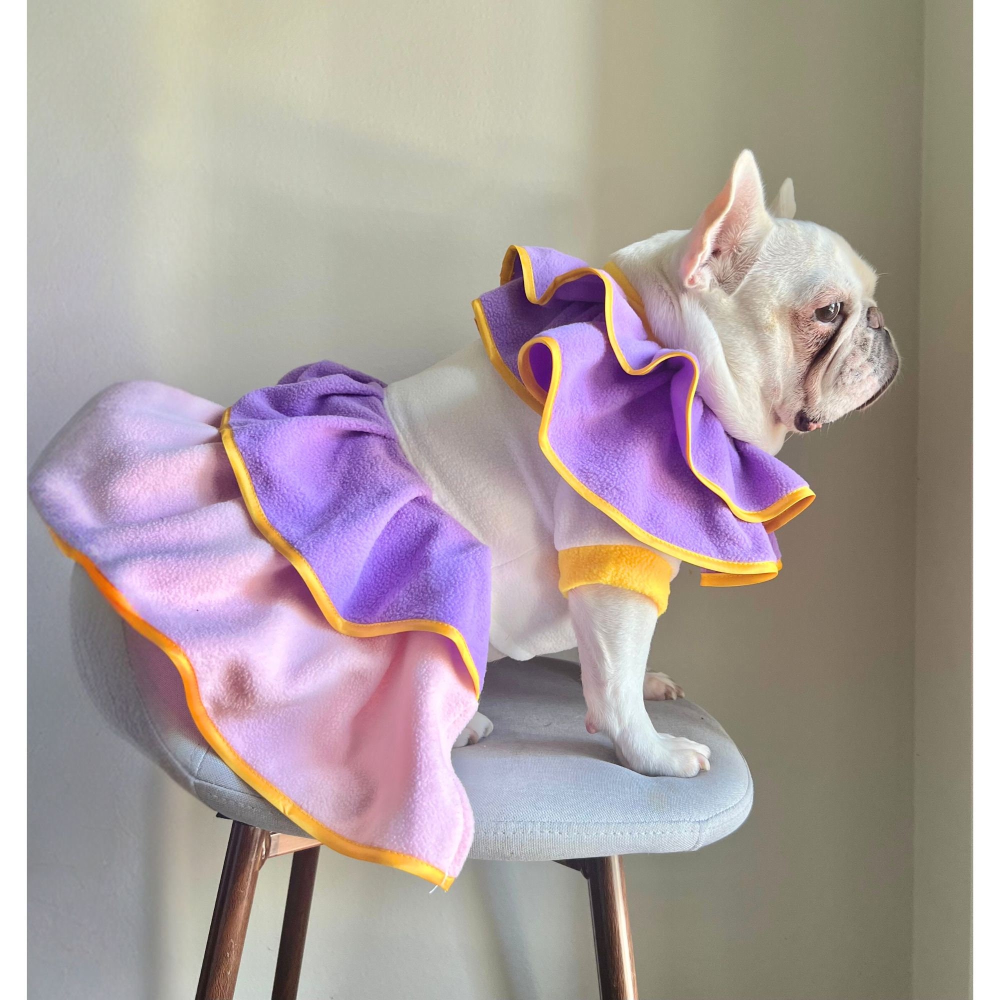 Teapot Pet Cat Dog Halloween Costume,mrs Potts Purple Dress, the Beast ...