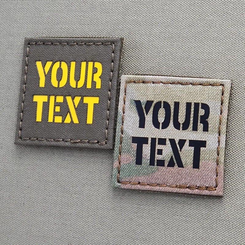 Tactical Patches 2x2 - Etsy