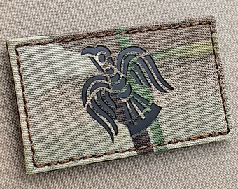 Raven Morale Patch - Etsy