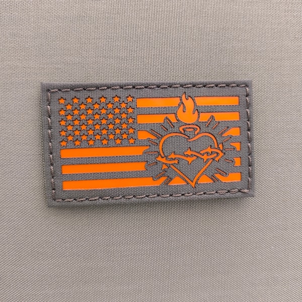 Sacred Heart Patch - Etsy