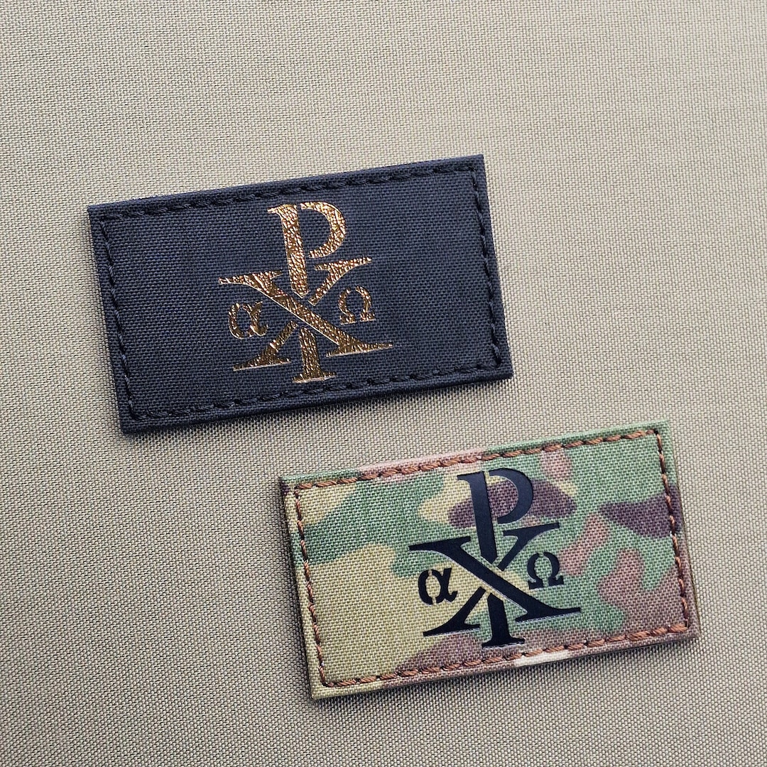 Chi Rho Christogram Jesus Christ 2"x3.5" Laser Cut Patch - Etsy