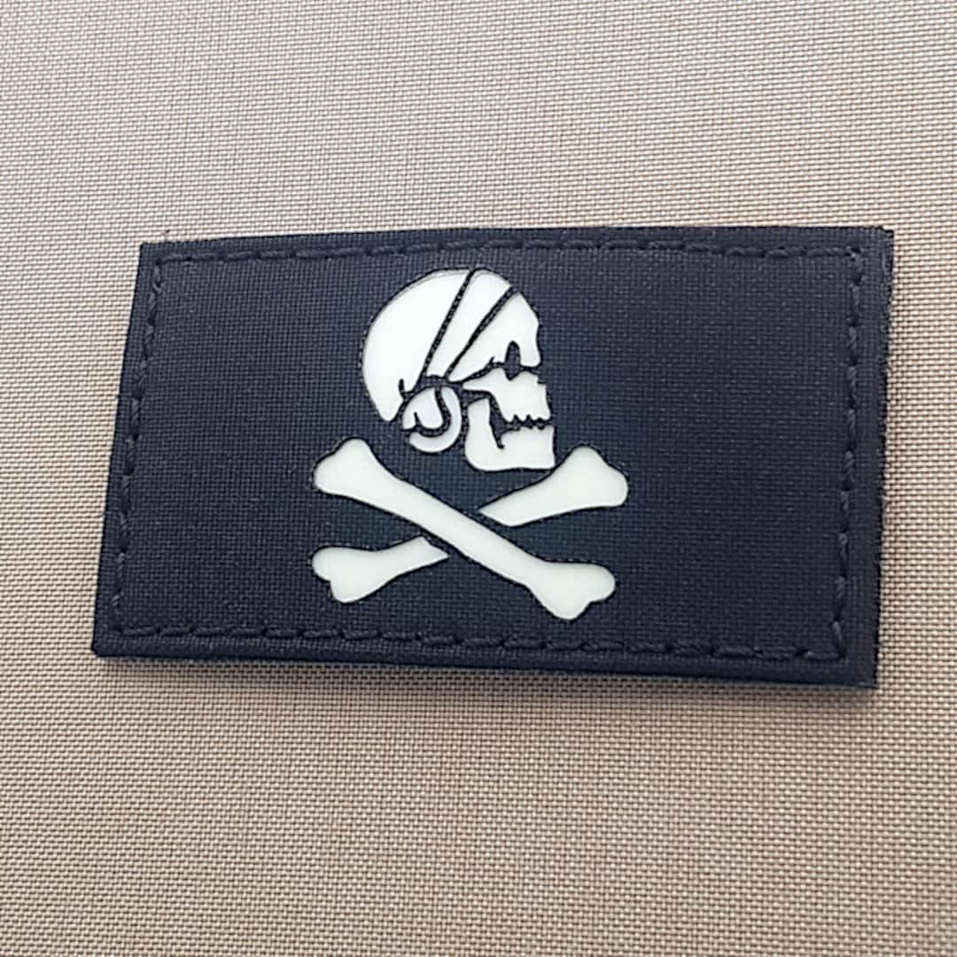 Henry Avery Pirate Flag 2"x3.5" Laser Cut Patch - Etsy
