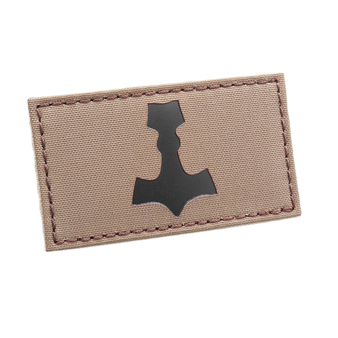 Mjolnir Norse Viking Hammer of God Thor 2"x3.5" Patch - Etsy