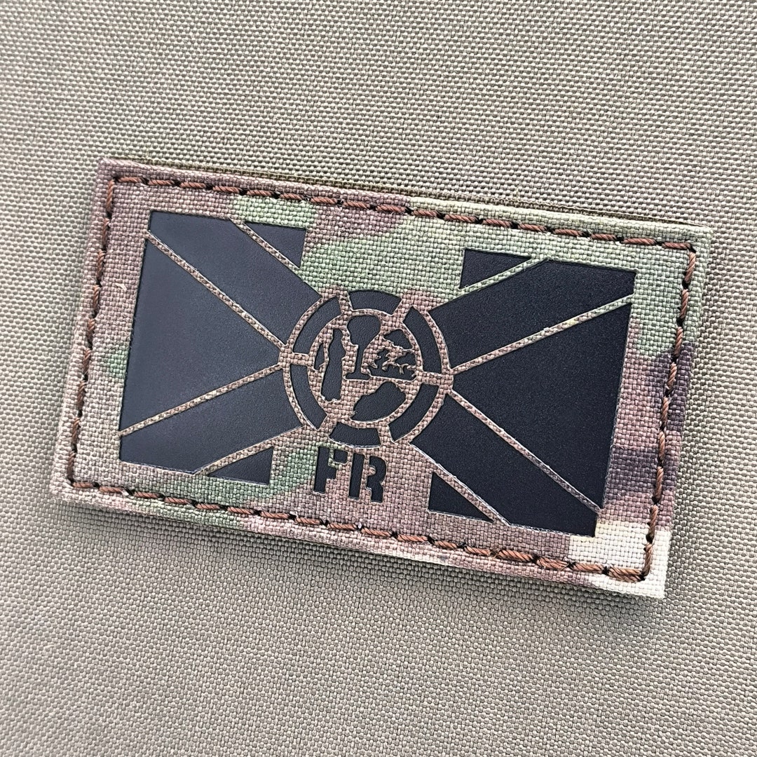France Florida Friendship Flag 2"x3.5" Laser Patch - Etsy