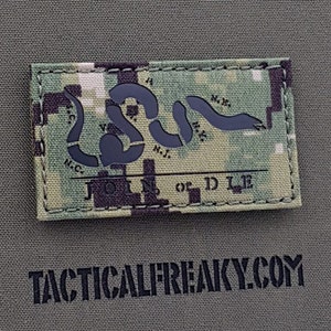 Join or Die Snake Patch, American Revolution Laser Cut Patch (2x3.5 ...