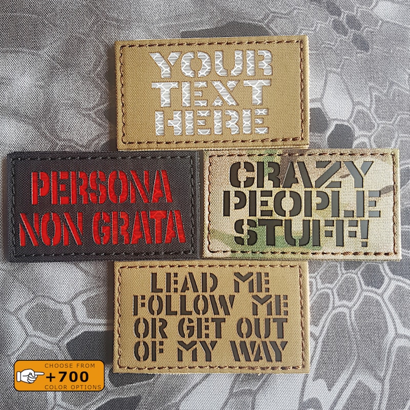 Lasercut Patch - Etsy