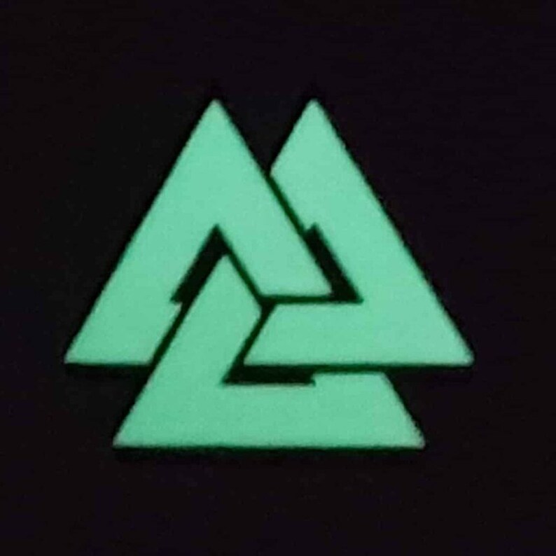 Viking Valknut Norse Heathen Symbol 2x2 Laser Cut | Etsy