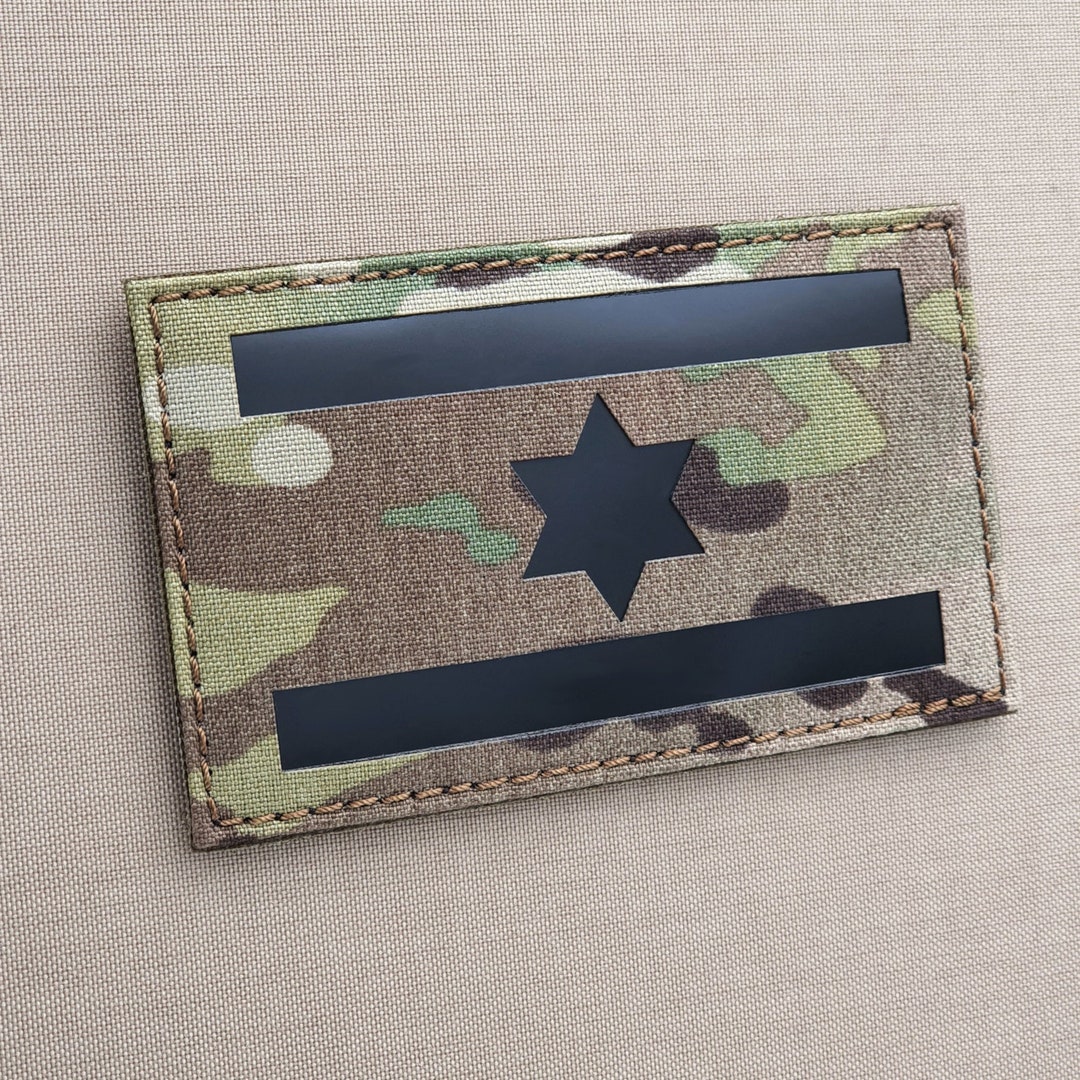 Israel Flag IDF Army Star of David Patch - Etsy
