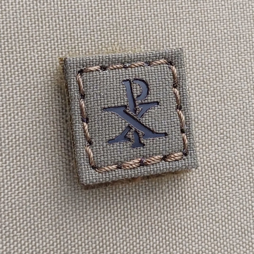 Tiny Chi Rho Cat Eye Christogram Jesus Christ 1"x1" Lasercut Patch - Etsy