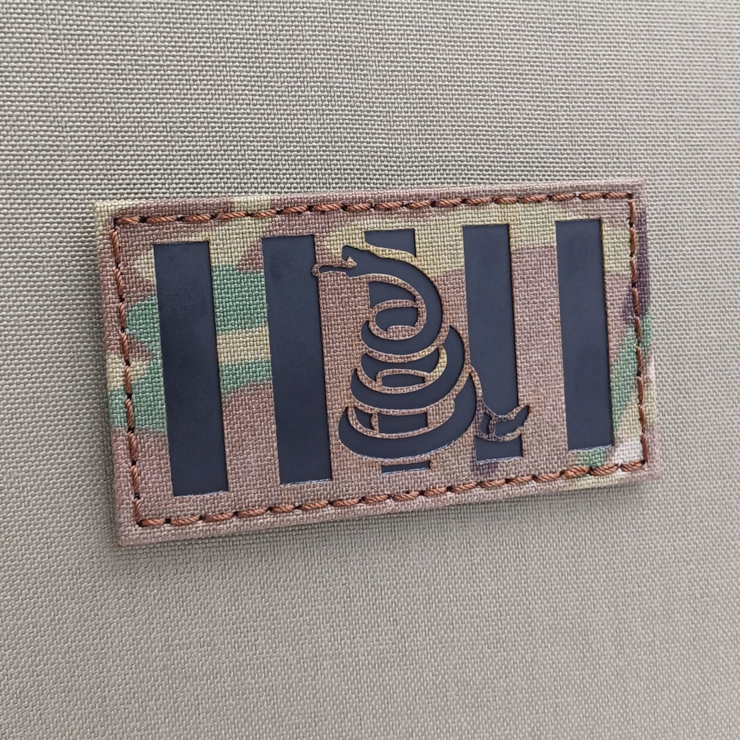 Rebellious Stripes W/ Gadsden Flag DTOM Sons of Liberty 2"x3.5 ...