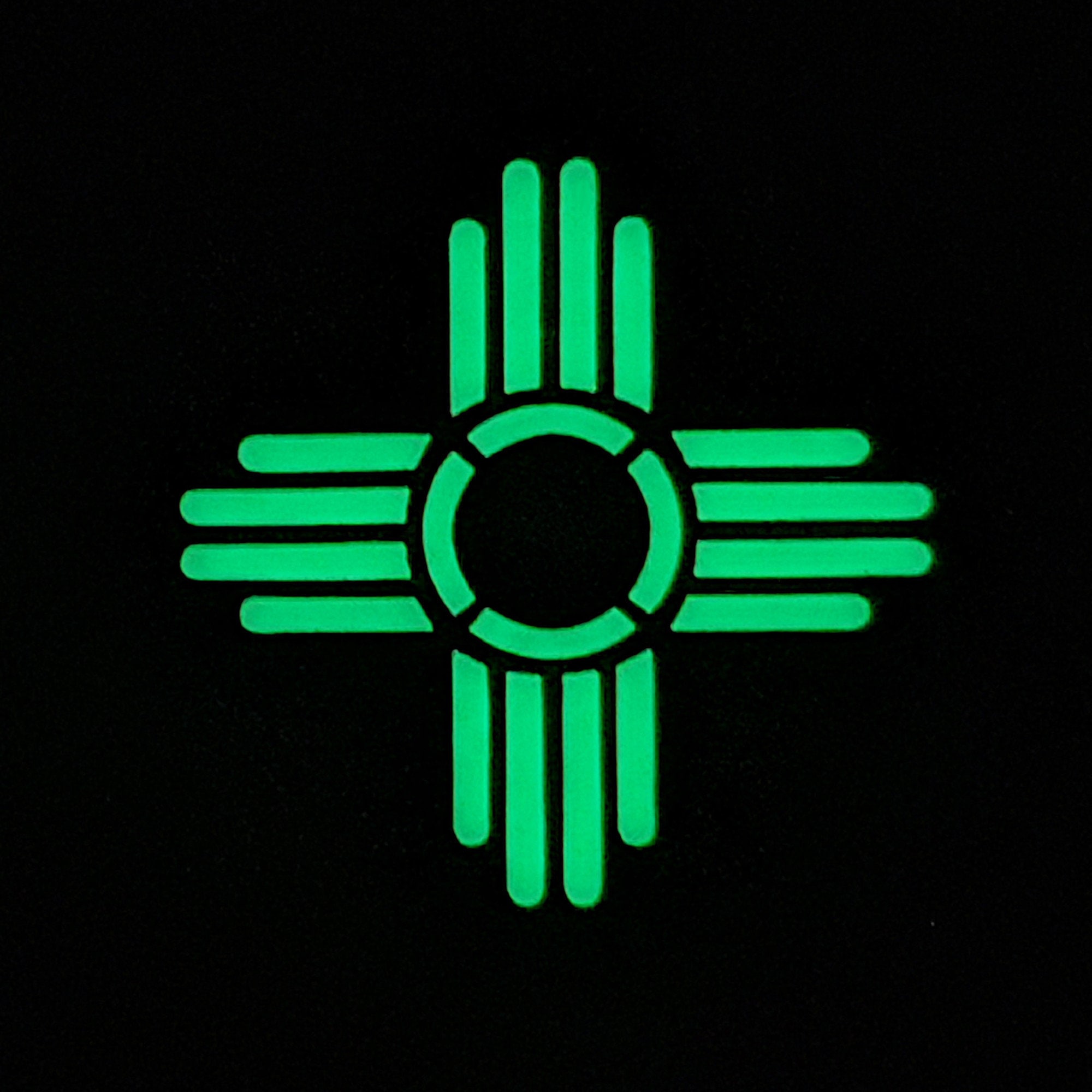 New Mexico Zia Sun NM 2"x3.5" Laser Cut Patch - Etsy