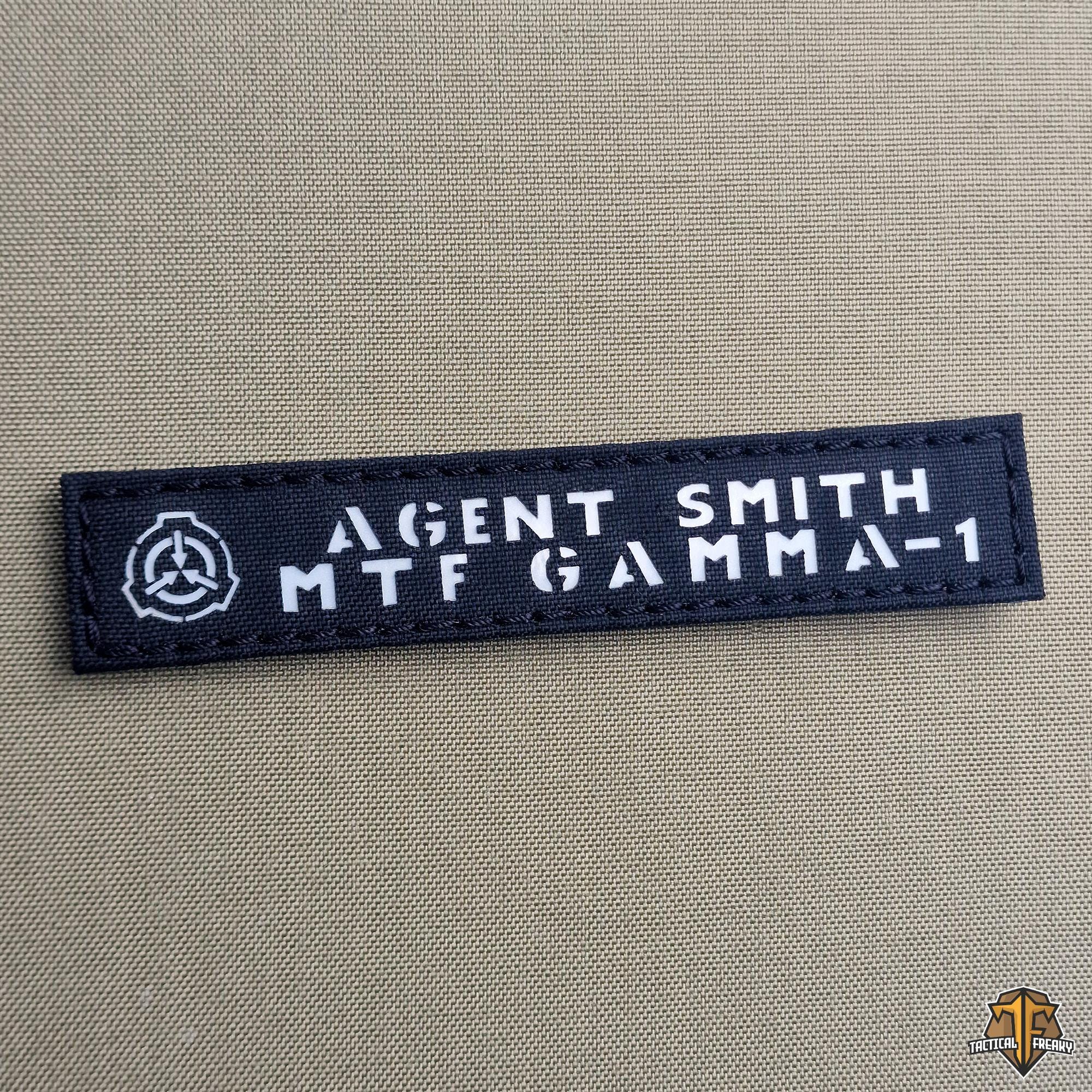 Custom SCP Foundation Patch, Laser Cut Cosplay Tag - Etsy