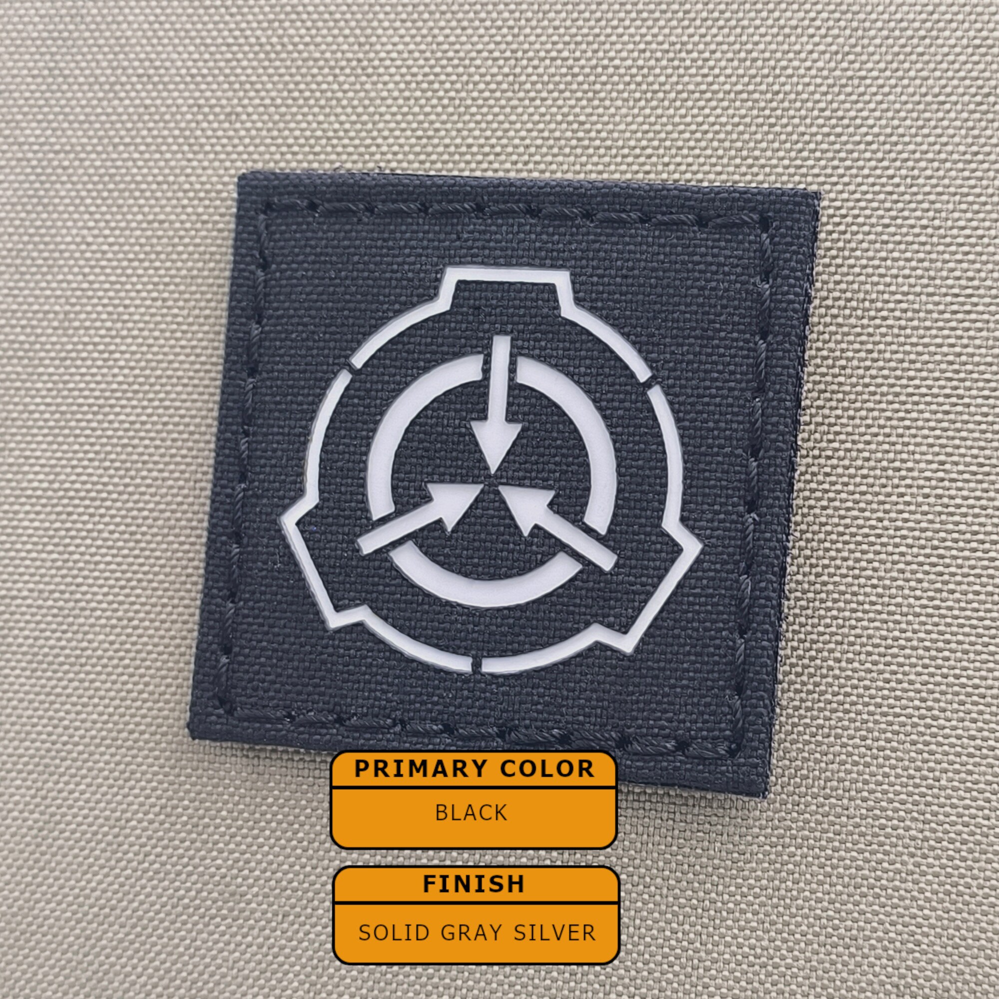 Fictional SCP Foundation 2"x2" Laser Cut Patch - Etsy
