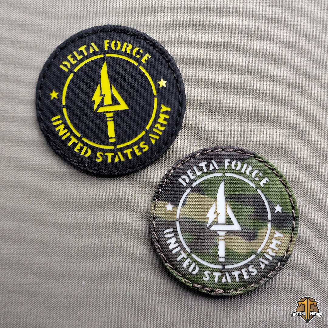 Delta Force Inspired Tactical Morale Patch Hook and Loop - Etsy
