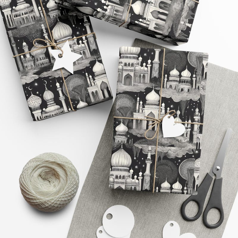 Eid Wrapping Paper - Etsy UK