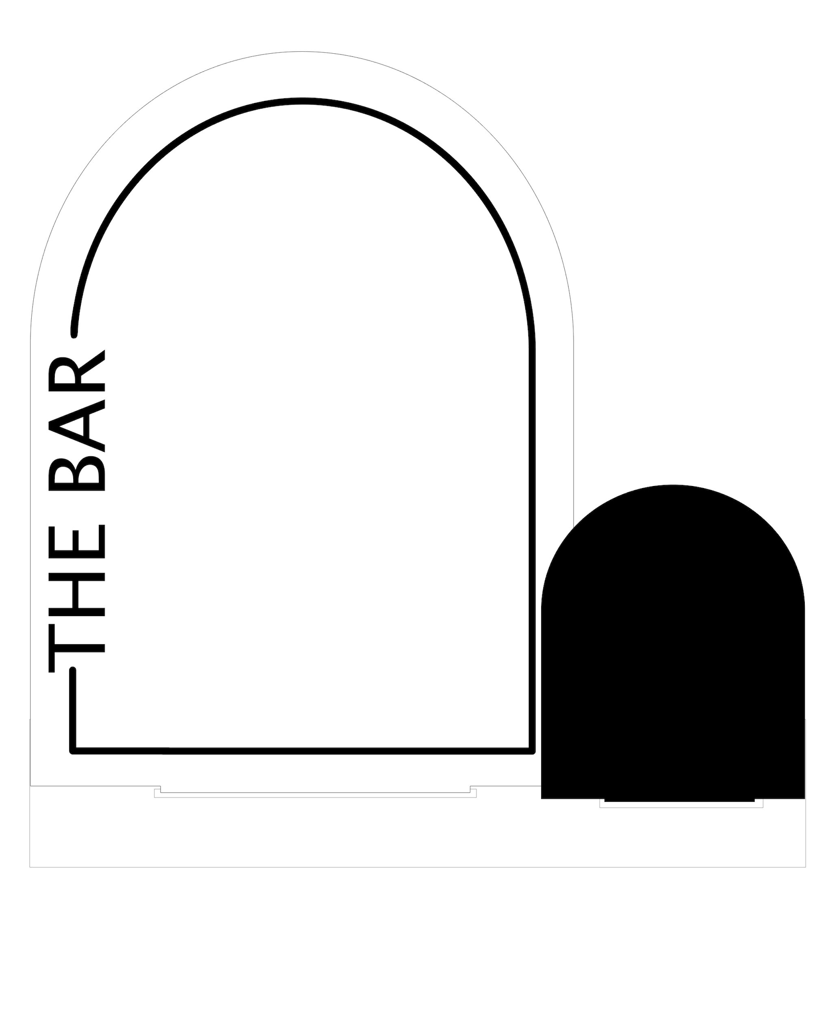 Modern Style Menu Laser File , SVG File, Glowforge File, Digital ...