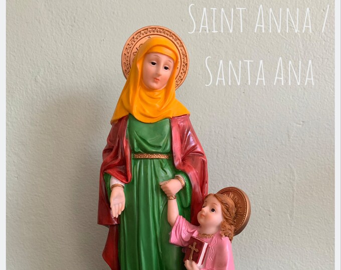 Saint Anna Statue | Estatua De Santa Anna - Etsy