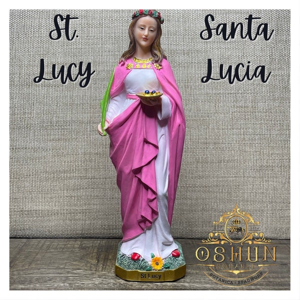 Saint Lucy Statue - Etsy