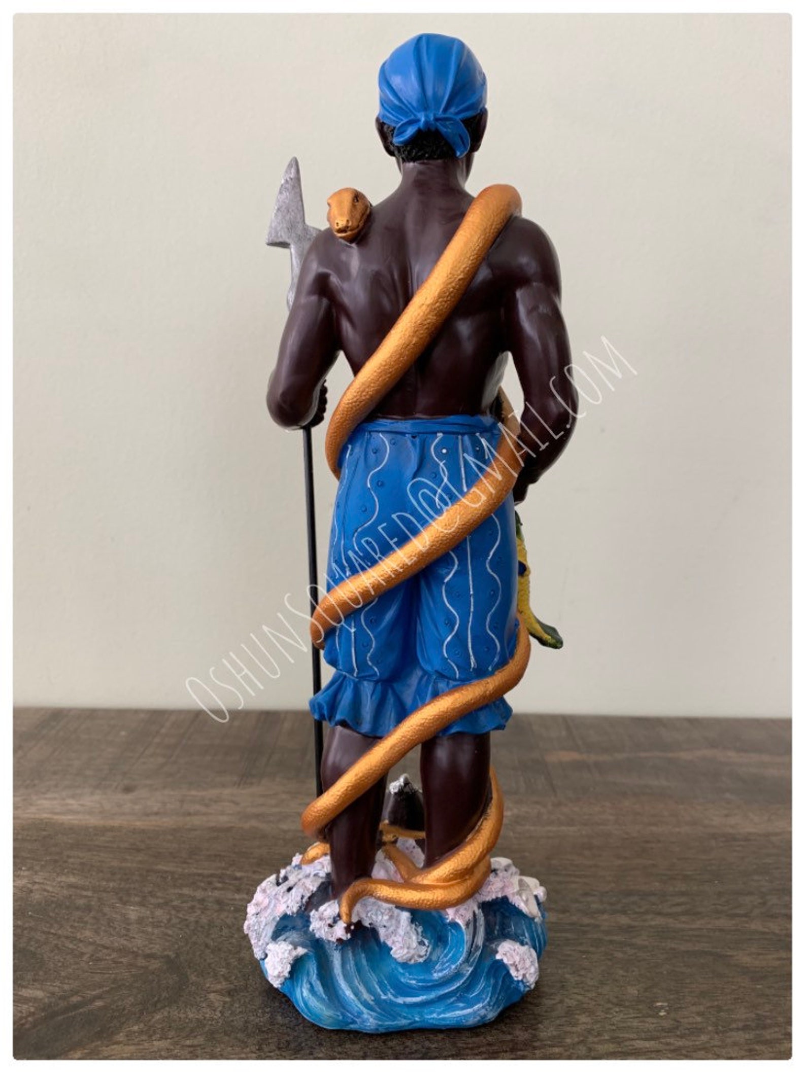 Statue of Erinle Estatua De Orisha Inle - Etsy