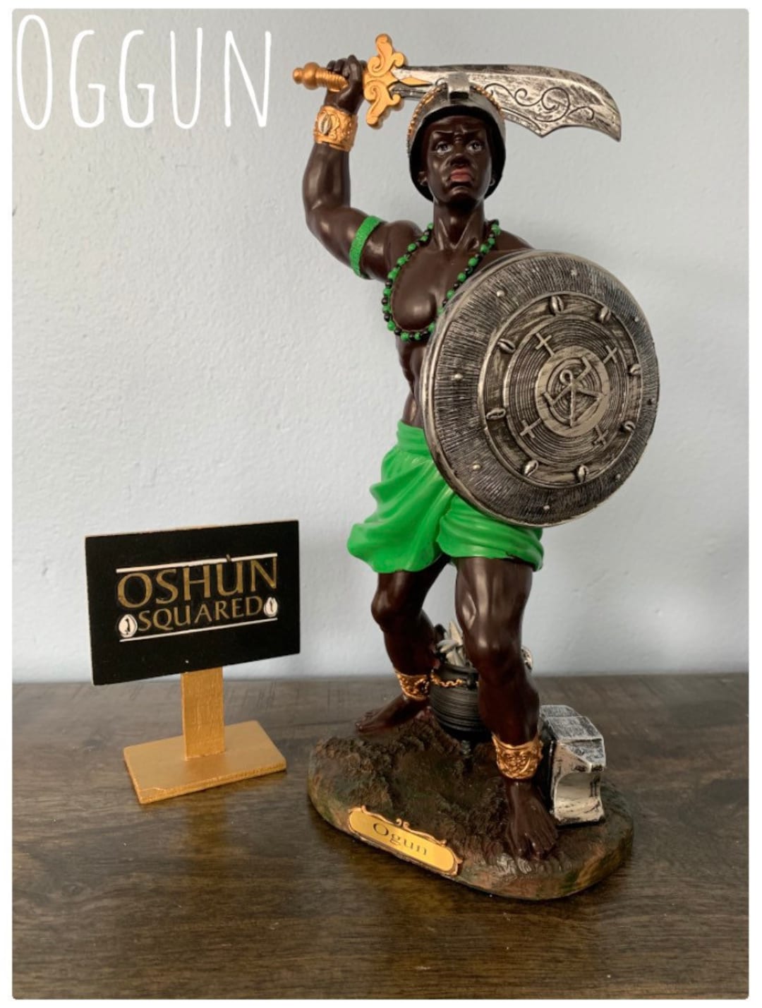 Statue of Oggun | Estatua De Oggun - Etsy