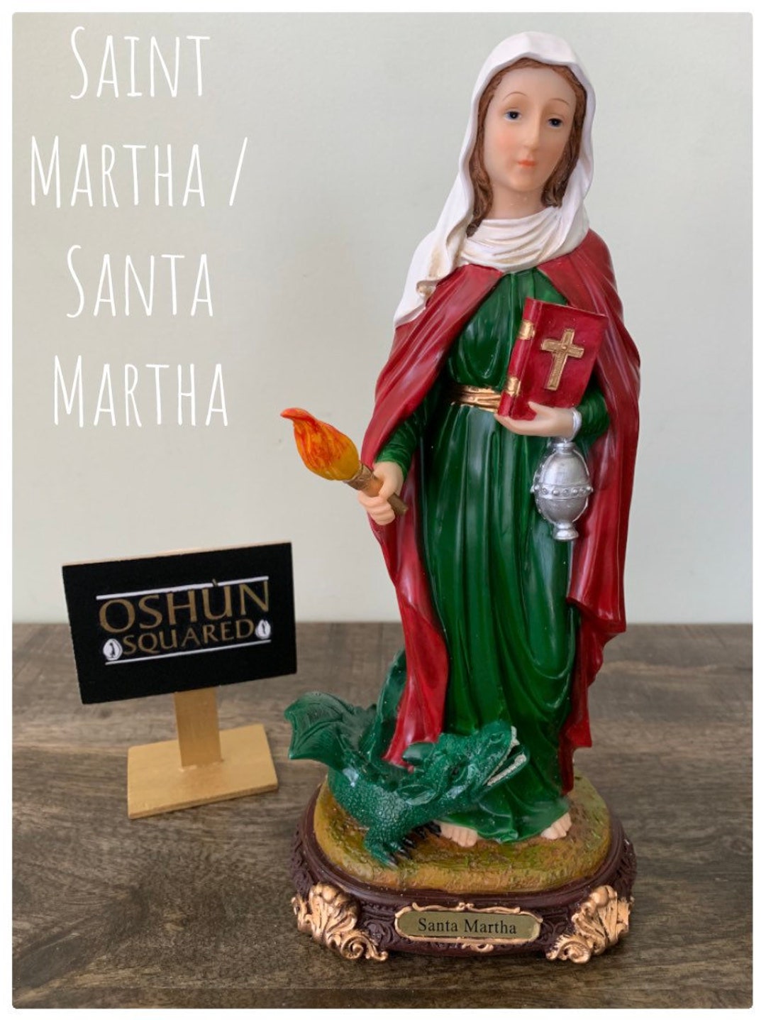 Saint Martha Statue / Estatua De Santa Martha - Etsy