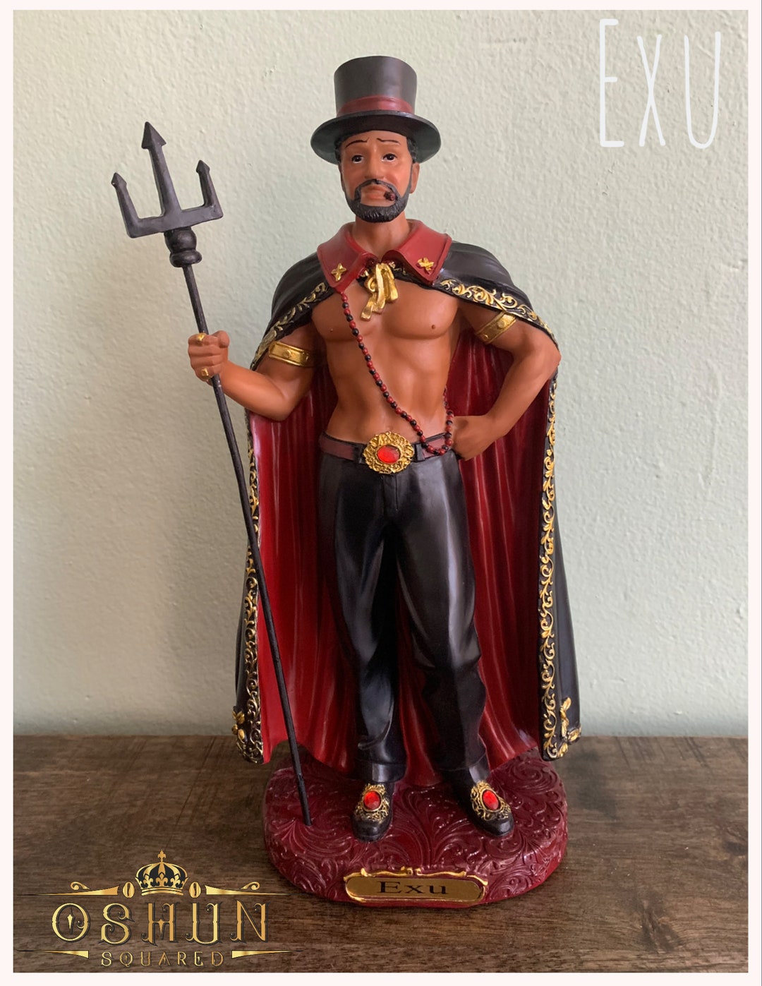 Exu Statue | Estatua De Exu - Etsy