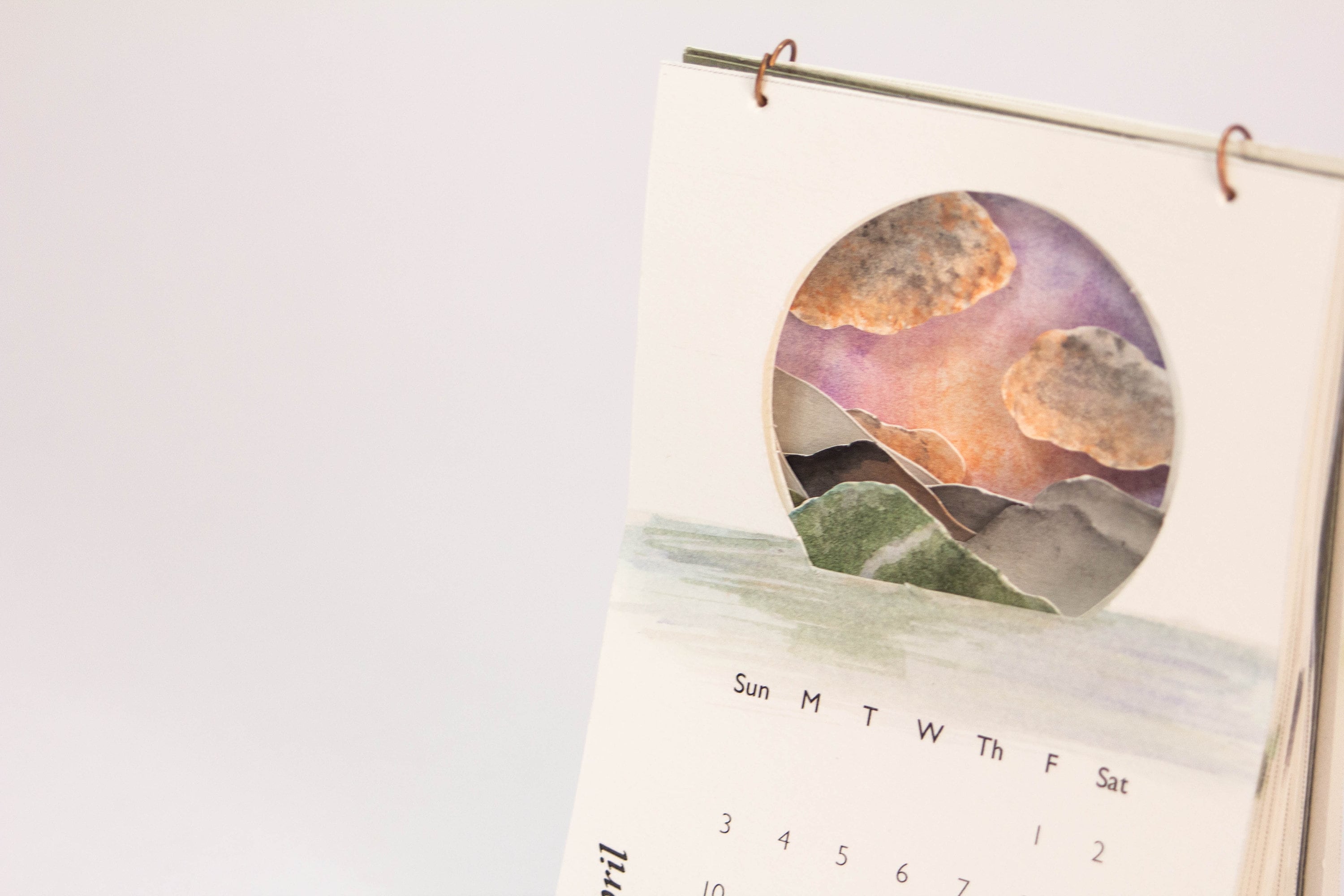 Pocket Illustrated Calendar - Etsy