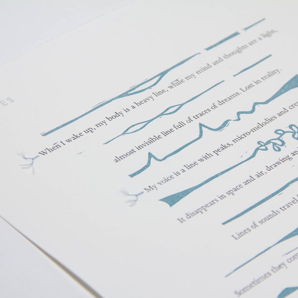 Poetry Broadside - Etsy