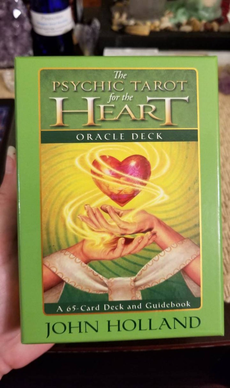 3 Card Spread With The Psychic Tarot For The Heart Oracle Deck Etsy