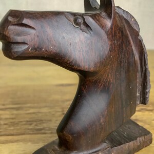 Carved Wood Horse, Ranch Decor, Farmhouse Decor, Southwest Decor, Horse ...