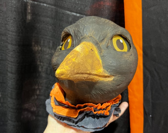 Made to Order Halloween Folkart Raven Lantern - Etsy