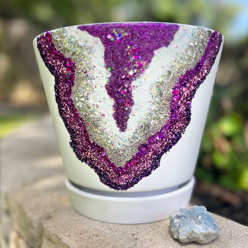 Crystal Planter - Etsy