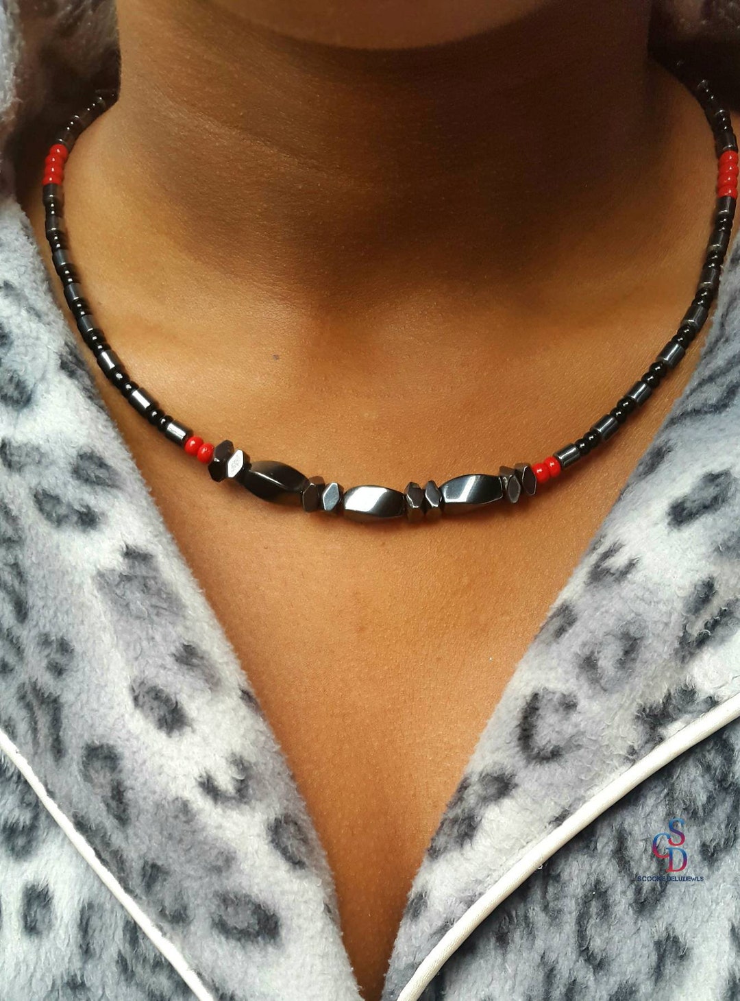 Magnetic Hematite Necklace, Jewelery Set - Etsy