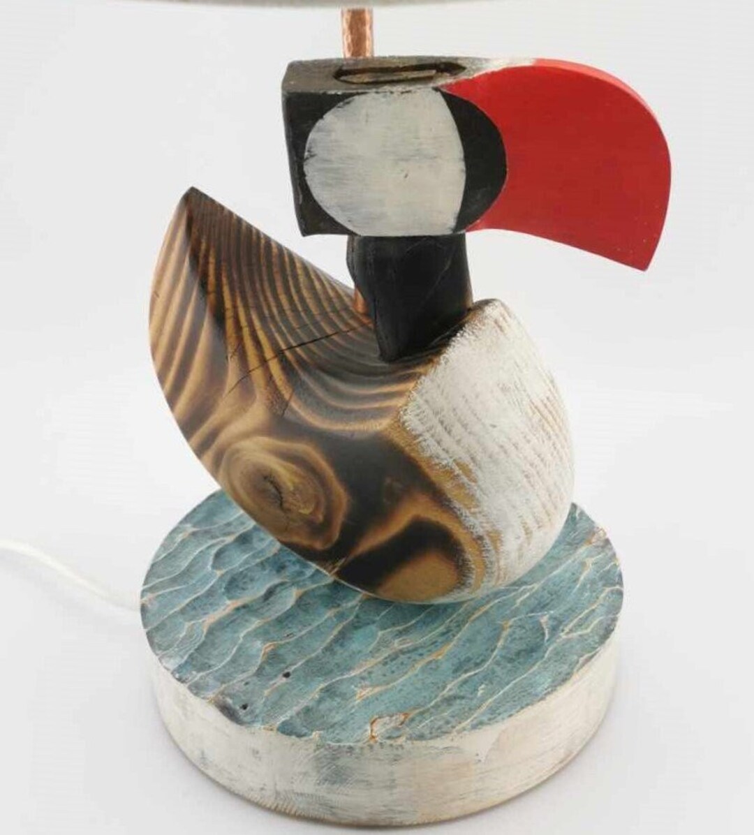 Puffin Lamp, Puffin Lampshade, Puffin, Puffin Light, Puffin Sculpture ...