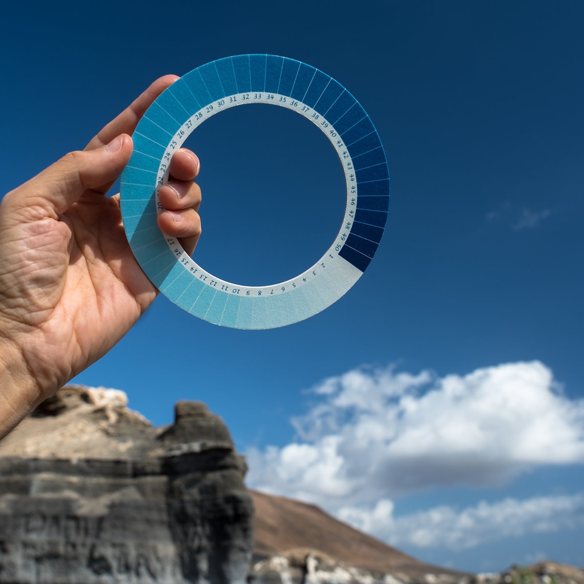 Cianómetro Con Soporte - Etsy