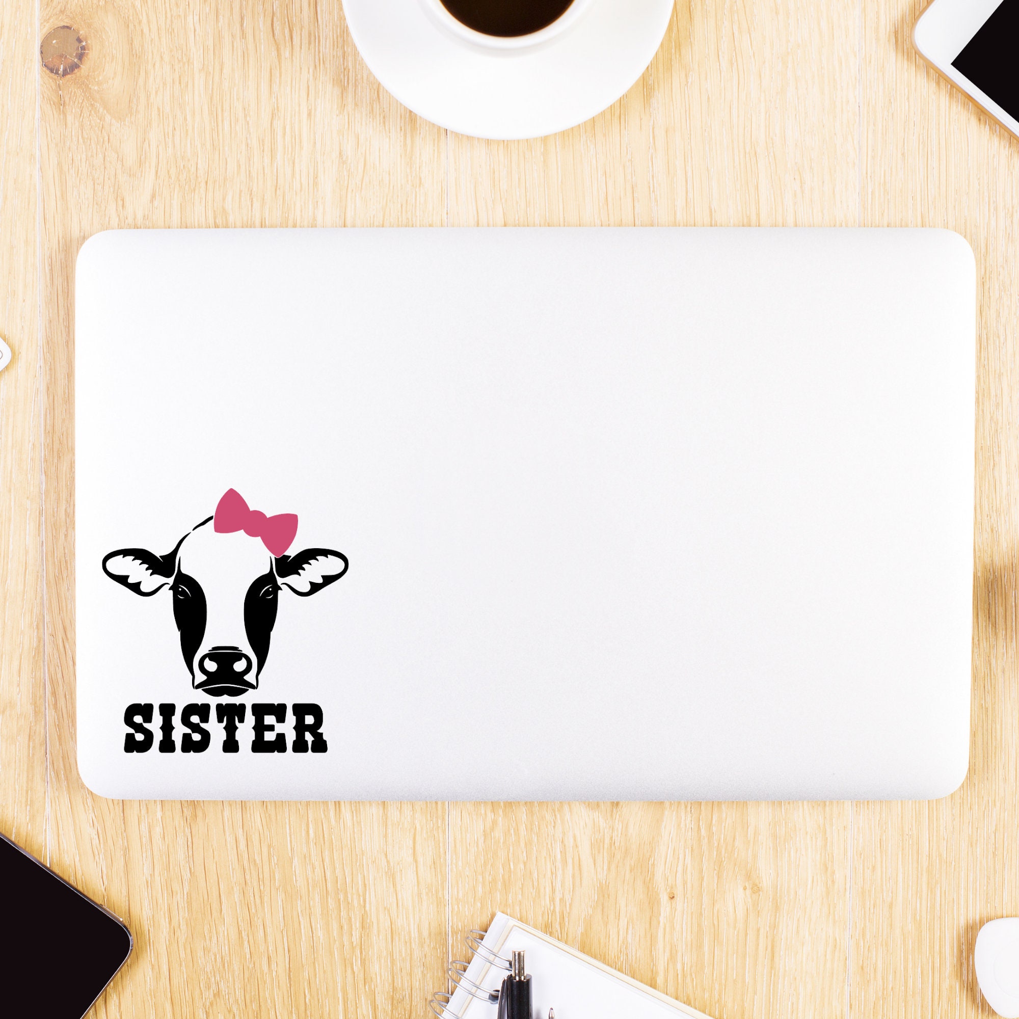 Cow Family Car Decal, Farm Stickers, Family Farm Decal, Cow Stickers ...