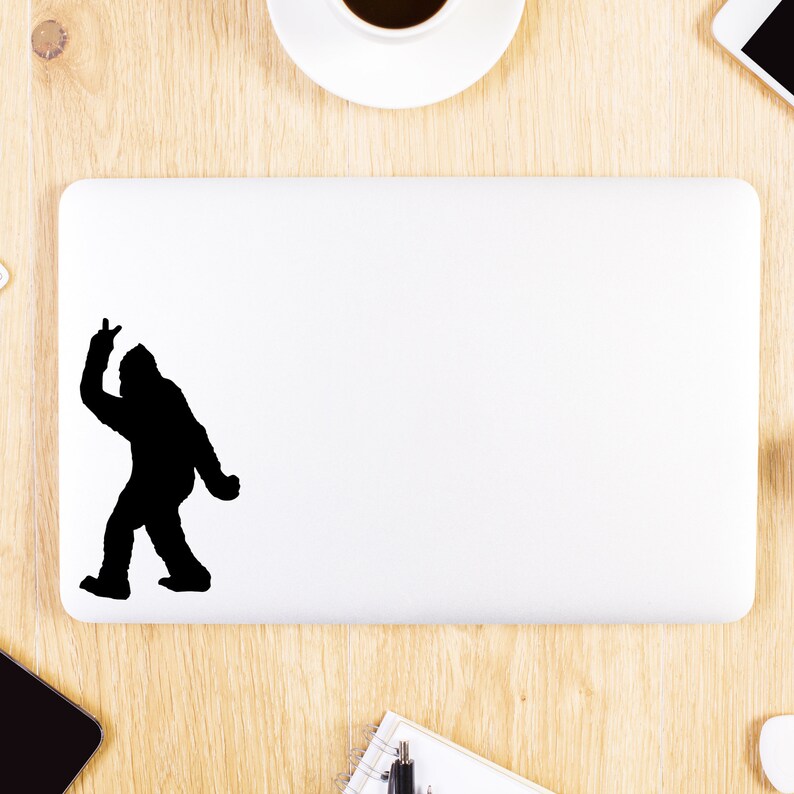 Bigfoot Family Car Decal Sasquatch Car Decal Bigfoot Peace - Etsy