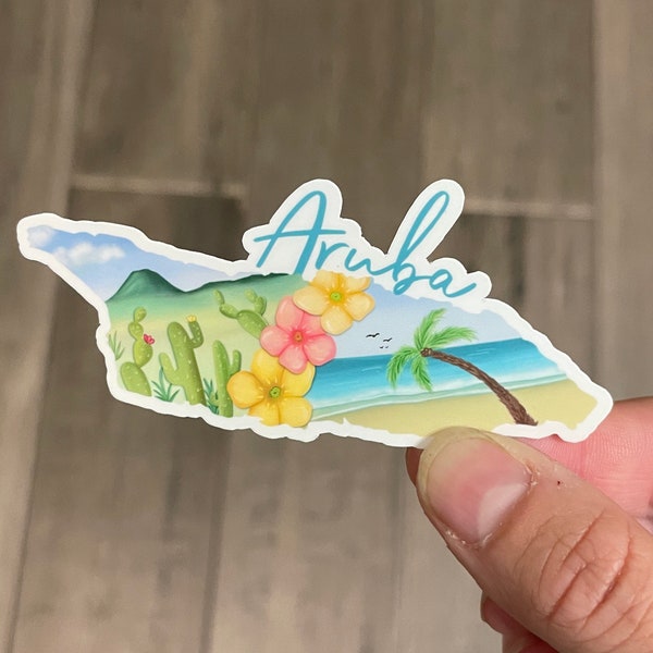 Aruba Stickers - Etsy