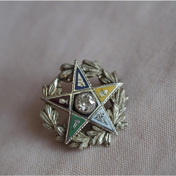Eastern Star Pin - Etsy