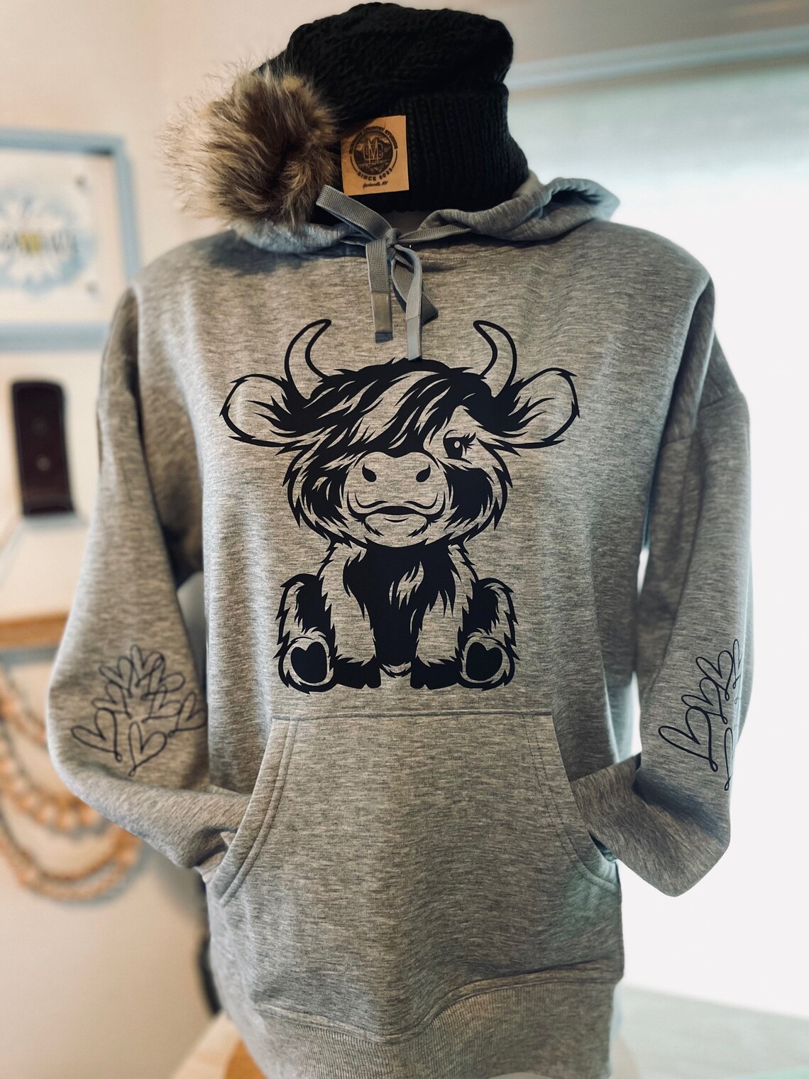 Highland Cow Sweatshirt, Highland Cow Hoodie, Highland Cow Shirt ...