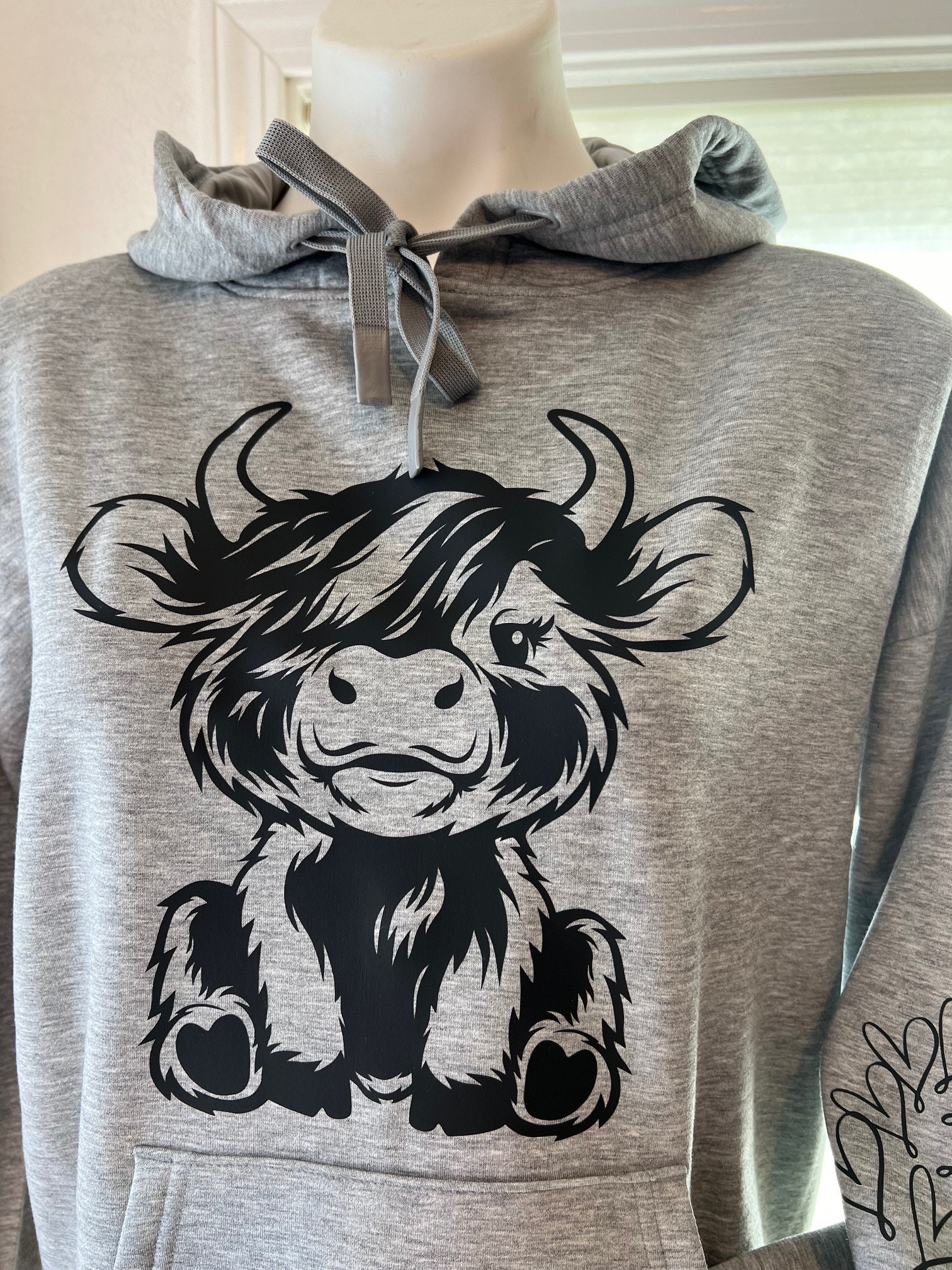 Highland Cow Sweatshirt, Highland Cow Hoodie, Highland Cow Shirt ...