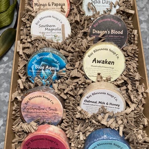 Assorted Mini Guest Soap Set: Natural Handcrafted Soaps - Etsy