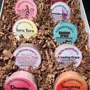 Assorted Mini Guest Soap Set: Natural Handcrafted Soaps - Etsy