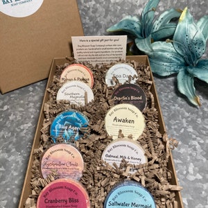 Assorted Mini Guest Soap Set: Natural Handcrafted Soaps - Etsy