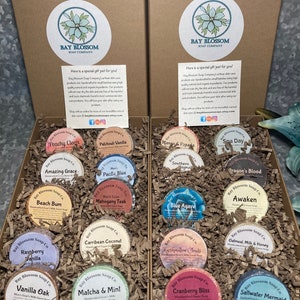 Assorted Mini Guest Soap Set: Natural Handcrafted Soaps - Etsy