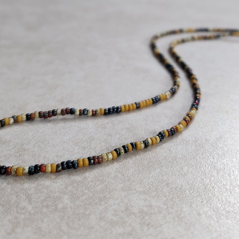 Seed Bead Necklace - Etsy