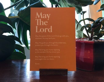 BREASTPLATE Typography Prayer Cards / Scripture Prayers/ Card | Etsy