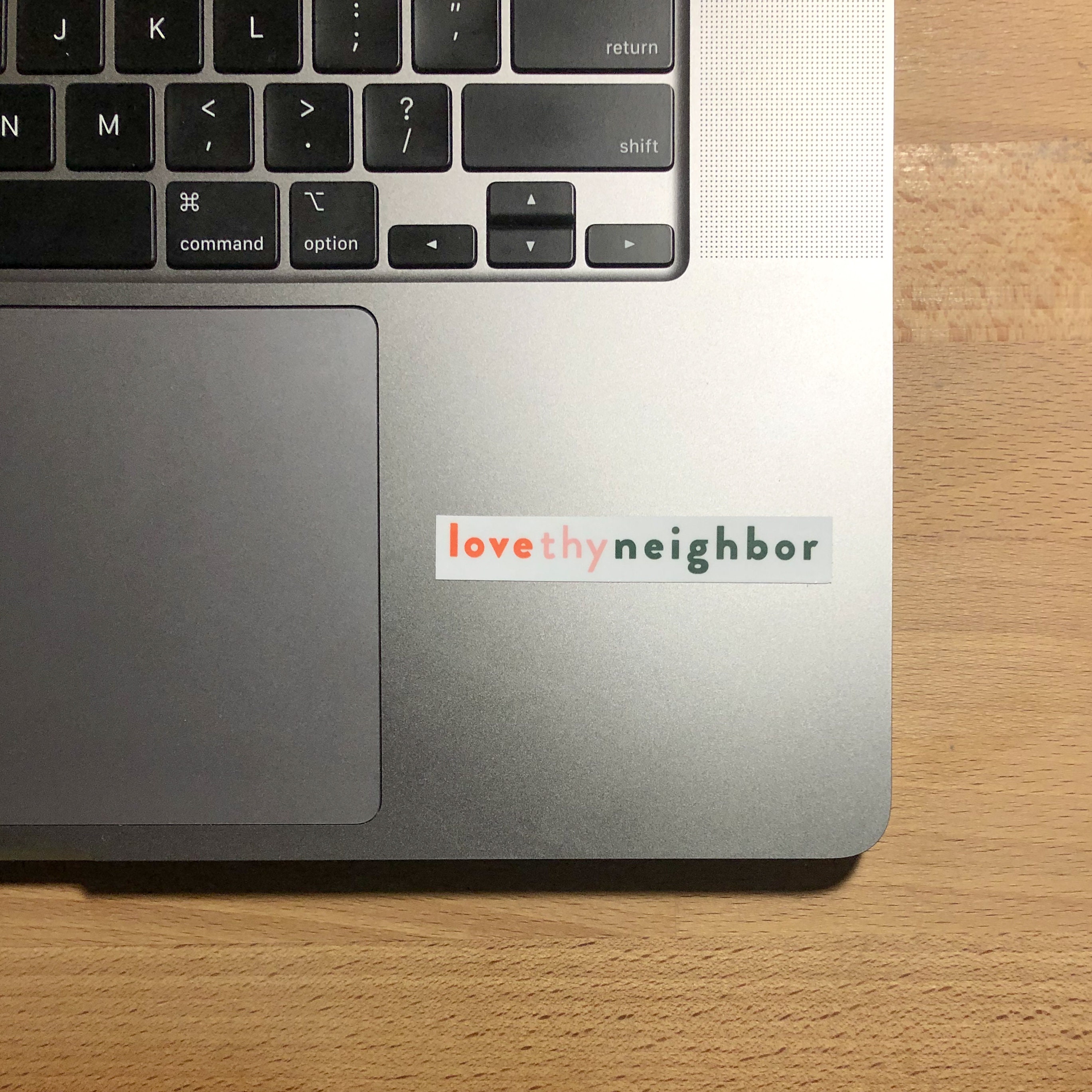 Love Thy Neighbor Sticker | Sticker | Laptop Sticker | Waterbottle ...