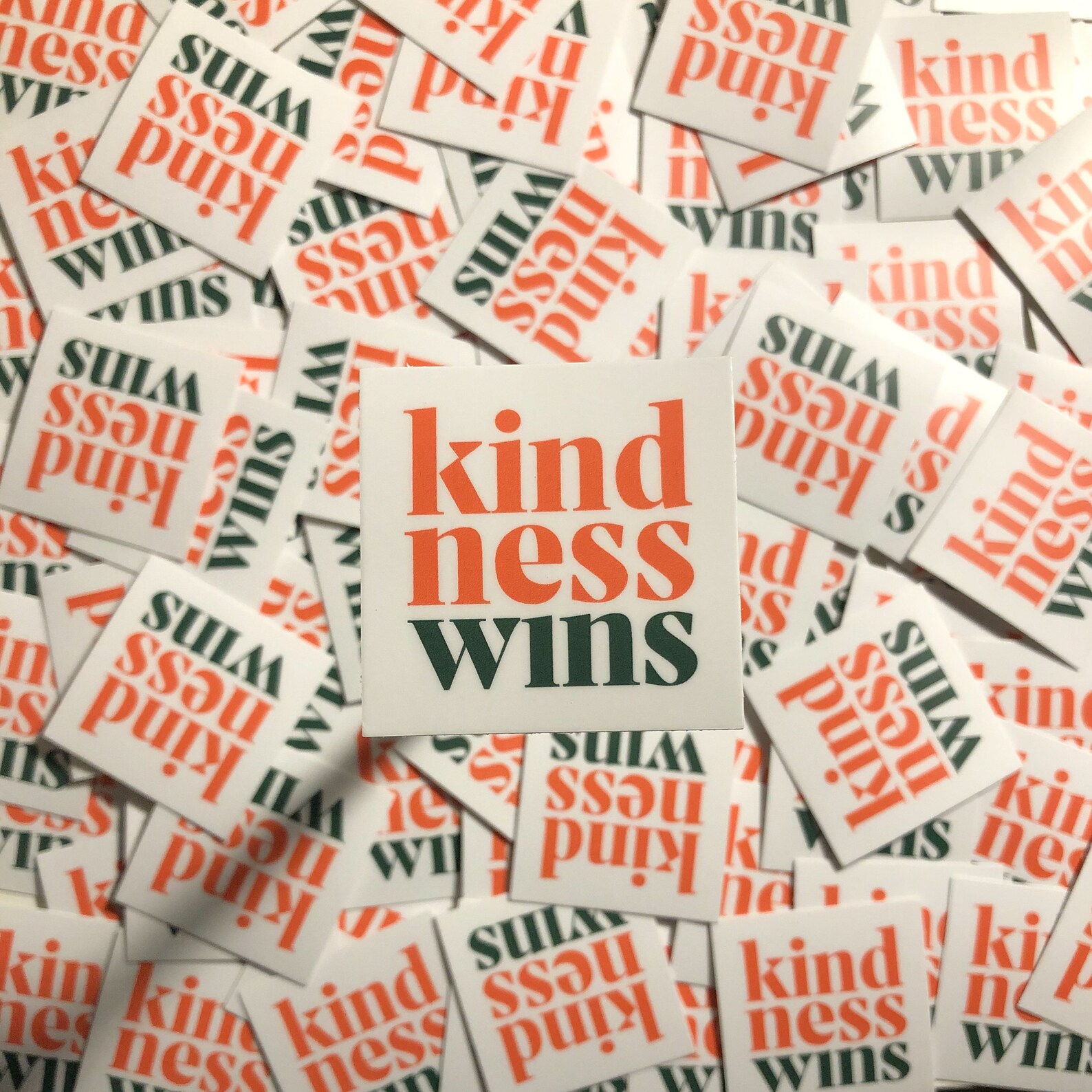 Kindness Wins Sticker | Sticker | Laptop Sticker | Waterbottle Sticker ...