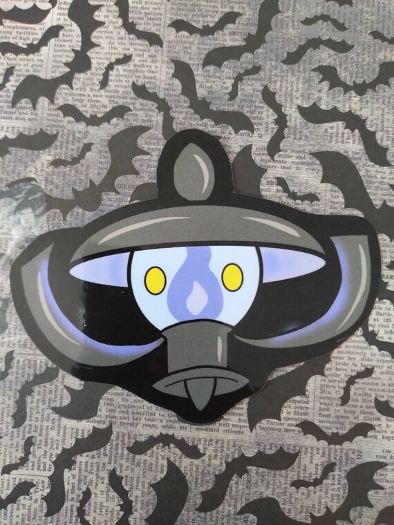 Lampent Pokemon Sticker Ghost Sticker | Etsy